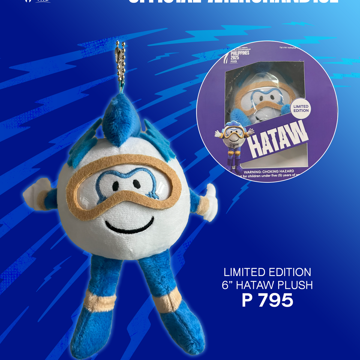 6" Hataw Plush – VOLLEYBALL PHILIPPINES