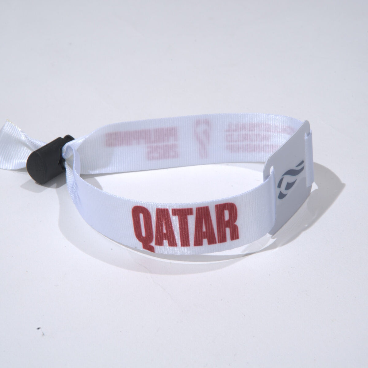 QATAR WRIST TAG WHITE – VOLLEYBALL PHILIPPINES